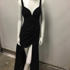 BCBGMaxAzria | Dresses | Bcbg Long Black Gown | Poshmark