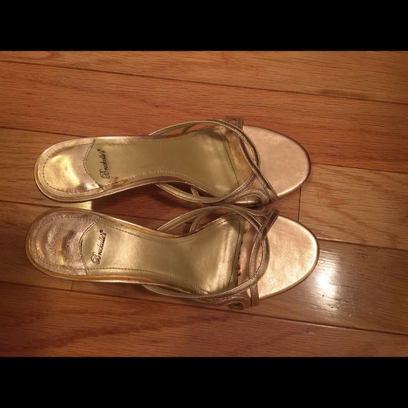 Breckelles | Shoes | Bronze Copper Metallic Heels New In Box Size 8 ...
