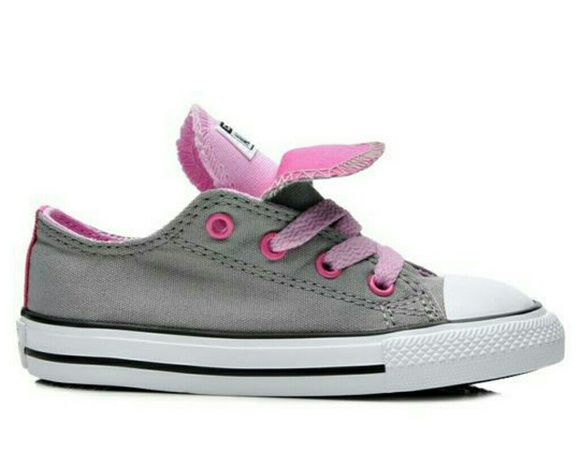 Converse | Shoes | Converse Kids Chuck Taylor Allstar Double Tongue ...