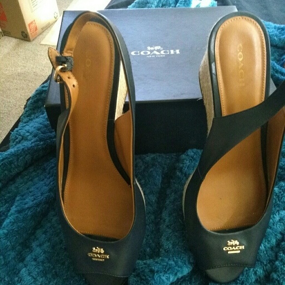 Coach | Shoes | Coach Wedges | Poshmark