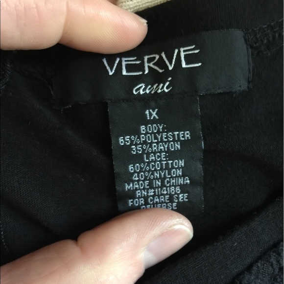 VERVE | Tops | Black Lace Blouse | Poshmark