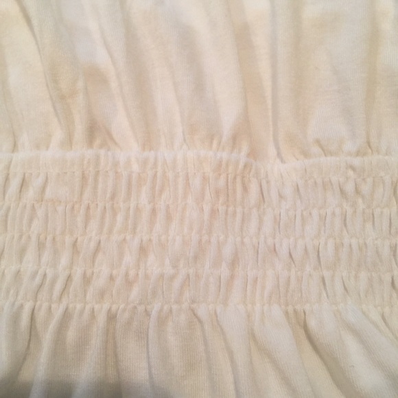 H&M | Dresses | Hm Basics Ivory Sleeveless Spaghetti Strap Dress | Poshmark