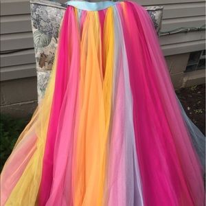 Tiffany Designs | Dresses | Multi Color Tiffany Prom Dress | Poshmark