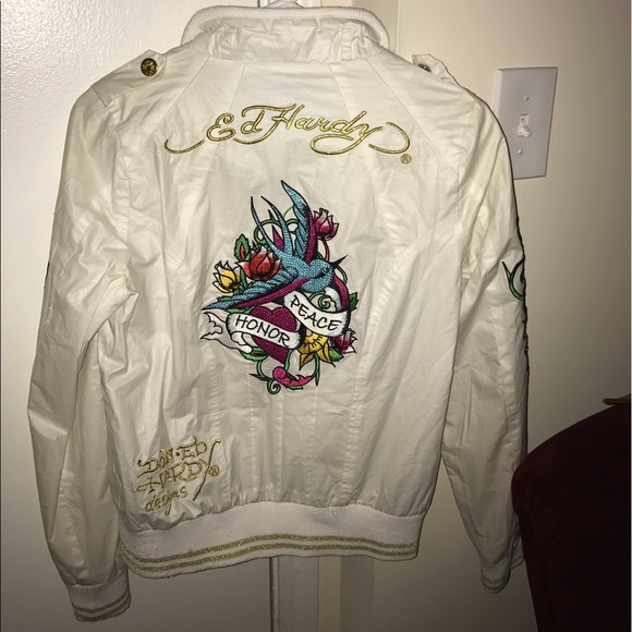 Ed Hardy | Jackets & Coats | Lightweight Ed Hardy Jacket | Poshmark