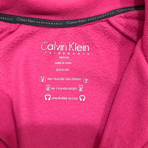 Calvin Klein | Jackets & Coats | Calvin Klein Pink Fleece | Poshmark