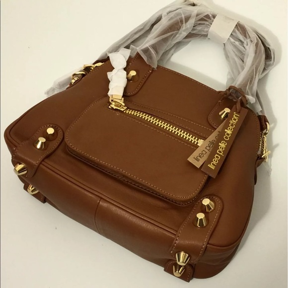 Linea Pelle | Bags | Linea Pelle Dylan Mini Satchel Crossbody | Poshmark