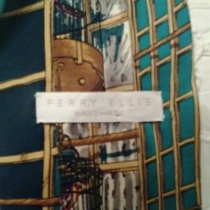 Perry Ellis | Accessories | Vintageperry Ellis Hand Made Multicolored ...