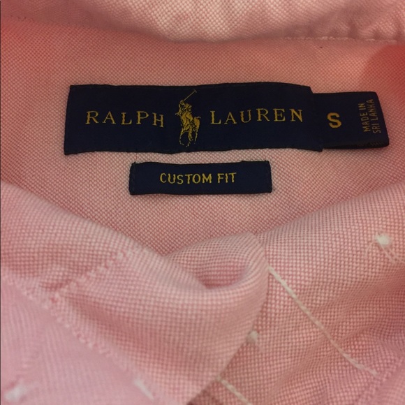 Polo Ralph Lauren | Tops | Polo Ralph Lauren Custom Fit Pink Button Up ...