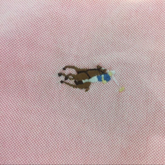 Polo Ralph Lauren | Tops | Polo Ralph Lauren Custom Fit Pink Button Up ...