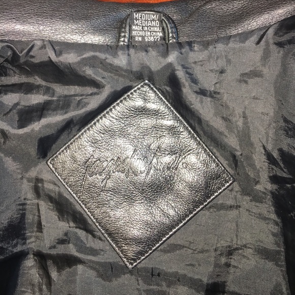 Jacqueline Ferrar | Jackets & Coats | Jacqueline Ferrar Black Leather ...