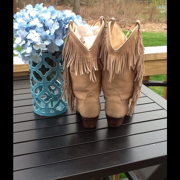 ACME | Shoes | Vtg 7s Acme Fringed Cowboy Bootsawesome | Poshmark