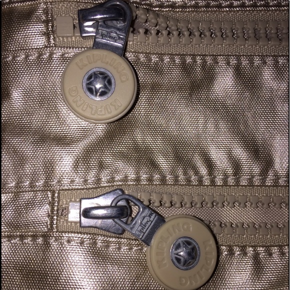 Kipling | Bags | Kipling Alvar Metallic Gold Crossbody Bag Like New ...