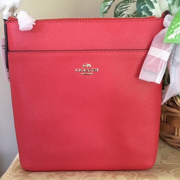 Coach | Bags | Coach Red Crossbody | Poshmark