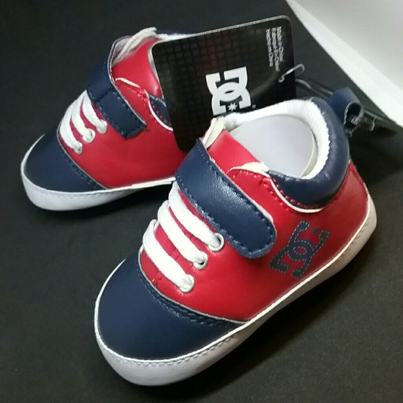 DC | Shoes | Dc Shoescrib Shoes Bluewhite Red 62 Mons | Poshmark