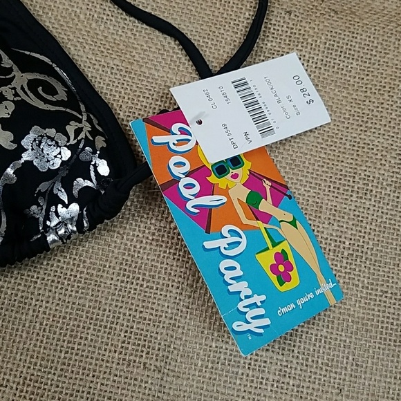 pool party | Swim | 324 Pool Party Women Xs Bathing Suit Bikini Top ...