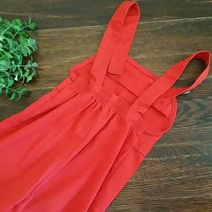 Vintage | Bottoms | Vintage Red Overalls | Poshmark