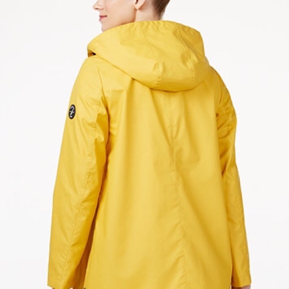 Nautica | Jackets & Coats | Nautical Hooded Aline Long Sleeve Rain ...