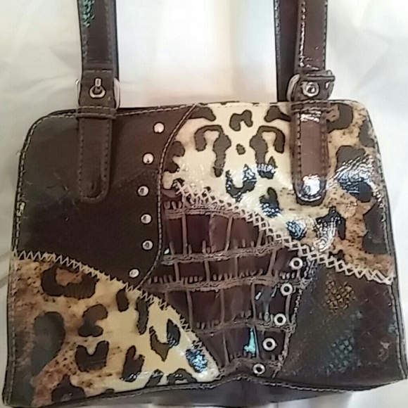 Sag Harbor | Bags | Like New Sag Harbor Animal Print Purse | Poshmark