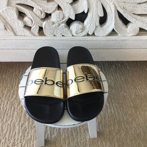 bebe | Shoes | Bebe Slide Sandals | Poshmark