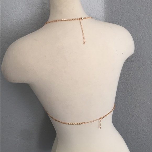 LA style | Jewelry | Gold Body Chain Bra | Poshmark