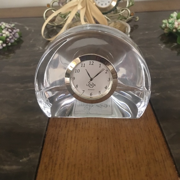 Lenox | Other | Nwt Lenox Crystal Frameclock | Poshmark