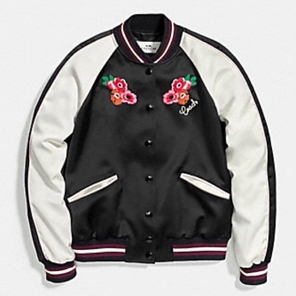 Coach | Jackets & Coats | Coach Embroidered Varsity Jacket | Poshmark