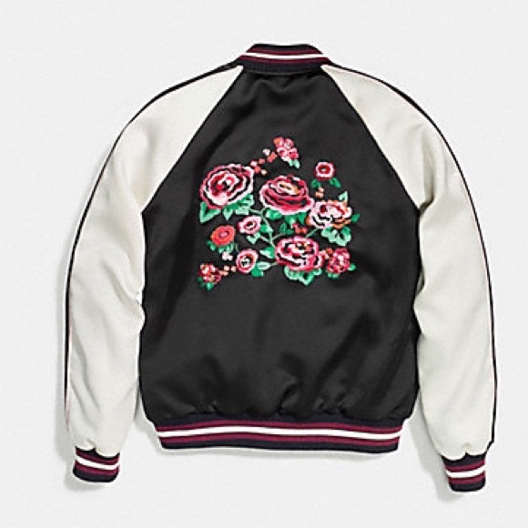 Coach | Jackets & Coats | Coach Embroidered Varsity Jacket | Poshmark