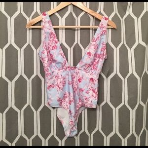 ASOS | Swim | Asos Posey Floral Print One Piece Swimsuit | Poshmark