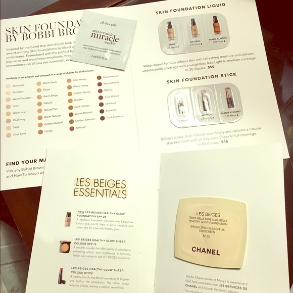 CHANEL | Makeup | Brand New High End Samples | Poshmark