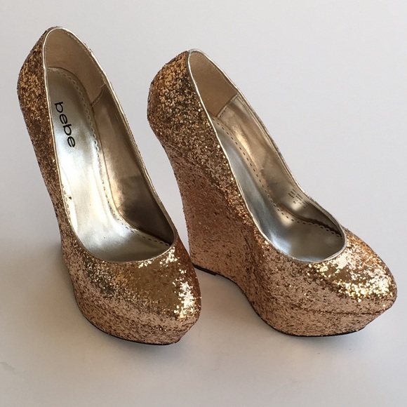 bebe | Shoes | Bebe Wedges Pumps Shoes | Poshmark