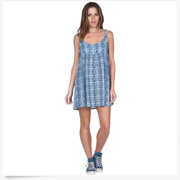 Volcom | Dresses | Volcom Bloom Bloom Printed Babydoll Dress | Poshmark