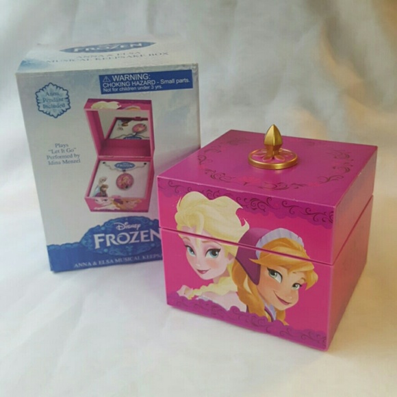 Disney | Jewelry | Disney Frozen Keepsake Box Anna Elsa | Poshmark