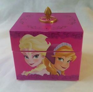 Disney | Jewelry | Disney Frozen Keepsake Box Anna Elsa | Poshmark