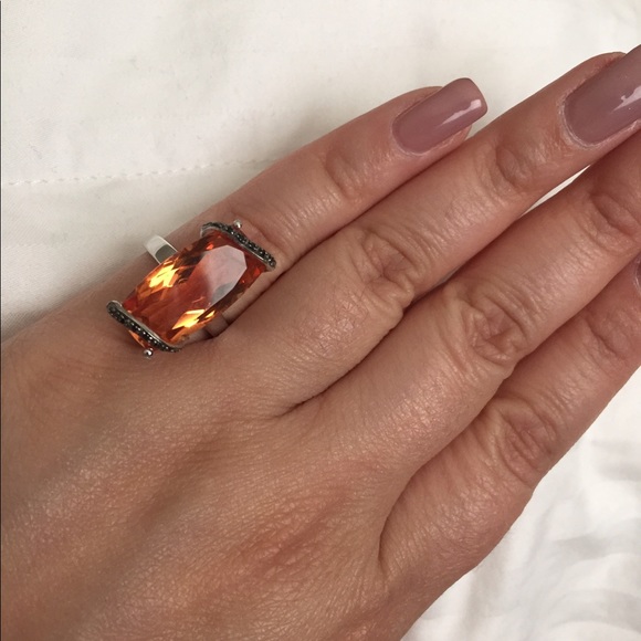 brillante | Jewelry | Imperial Quartz Thai Spinel Ring | Poshmark