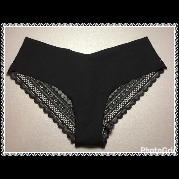 Victoria's Secret | Intimates & Sleepwear | Vs Raw Cut Lace Back Cheeky ...