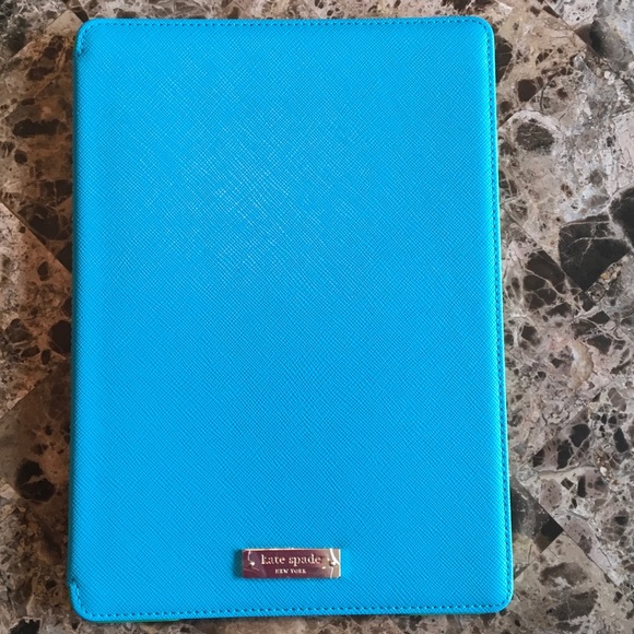 kate spade | Accessories | New Kate Spade Ipad Folio Blue Green Case ...