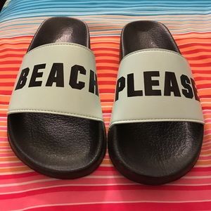 PINK Victoria's Secret - Victoria's Secret PINK Cheeky Slide "BEACH ...