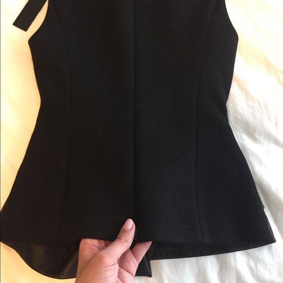 Barbara Bui | Tops | Barbara Bui Leather Top | Poshmark