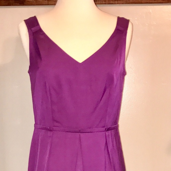 Talbots | Dresses | Talbots Plum Cocktail Dress Pretty In Plum | Poshmark