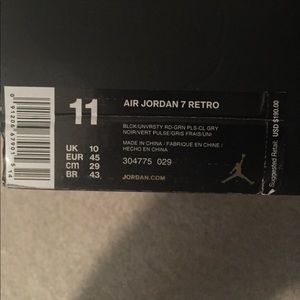 Shoes | Jordan Martian 7s | Poshmark