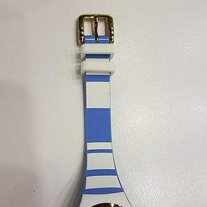 kate spade | Accessories | Kate Spade Blue White Stripe Rumsey Watch ...