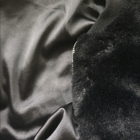 Forever 21 | Jackets & Coats | Hottest Black Fur Bomber Jacket | Poshmark