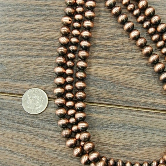 Jewelry | Western Navajo Copper Pearls | Poshmark