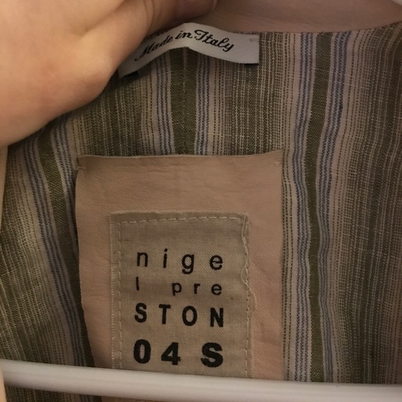 Nigel Preston & Knight | Jackets & Coats | Nigel Preston Blush Leather ...