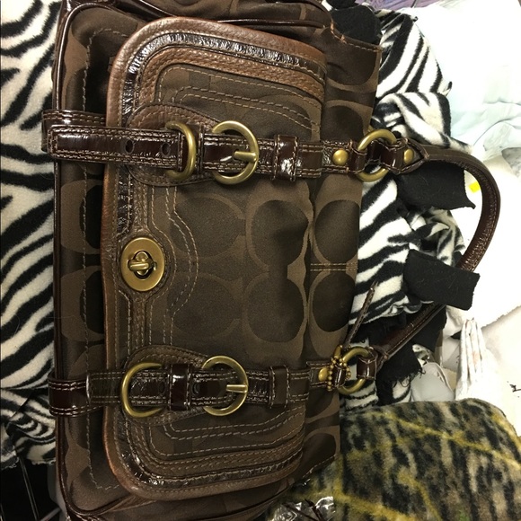 Coach | Bags | Coach Legacy Signature Satchel Shoulder Bag Purse | Poshmark