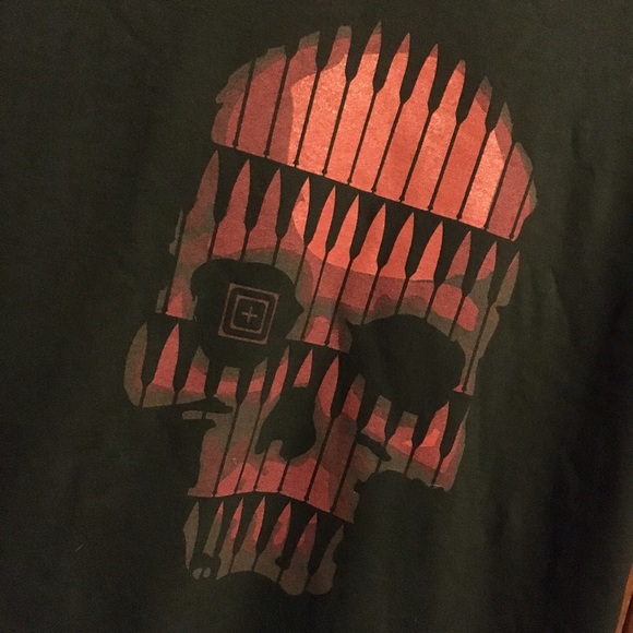 5.11 Tactical | Shirts | Nwt 51 Tactical Bullet Skull T Shirt | Poshmark