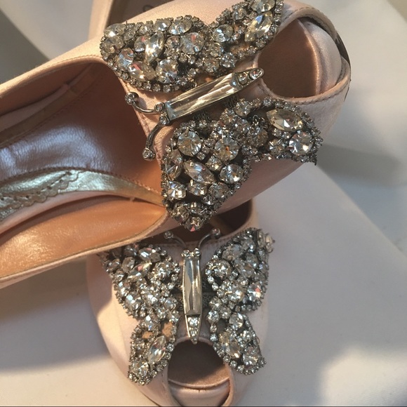 Aruna Seth | Shoes | Aruna Seth Butterfly Crystals Wedding Shoes | Poshmark