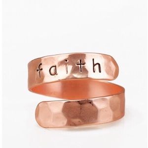 boutique | Jewelry | Faith Ring Rose Gold | Poshmark