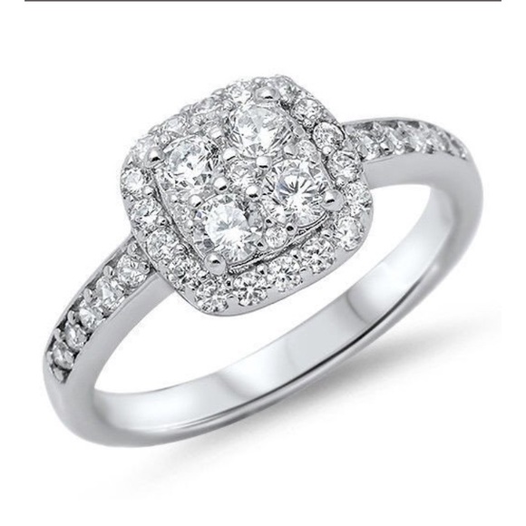 Jewelry | Sterling Silver 925 Engagement Ring | Poshmark