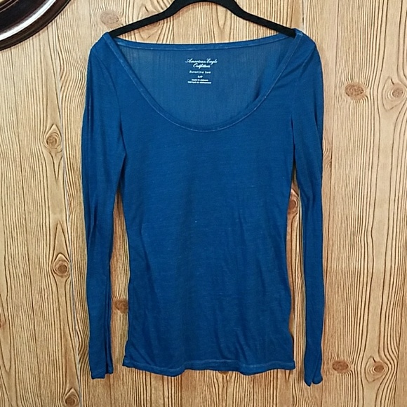American Eagle Outfitters | Tops | American Eagle Outfitters Long Sleeve Top | Poshmark